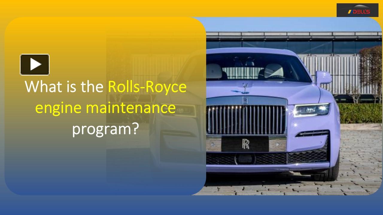 PPT – What is the Rolls-Royce engine maintenance program PowerPoint presentation | free to ...