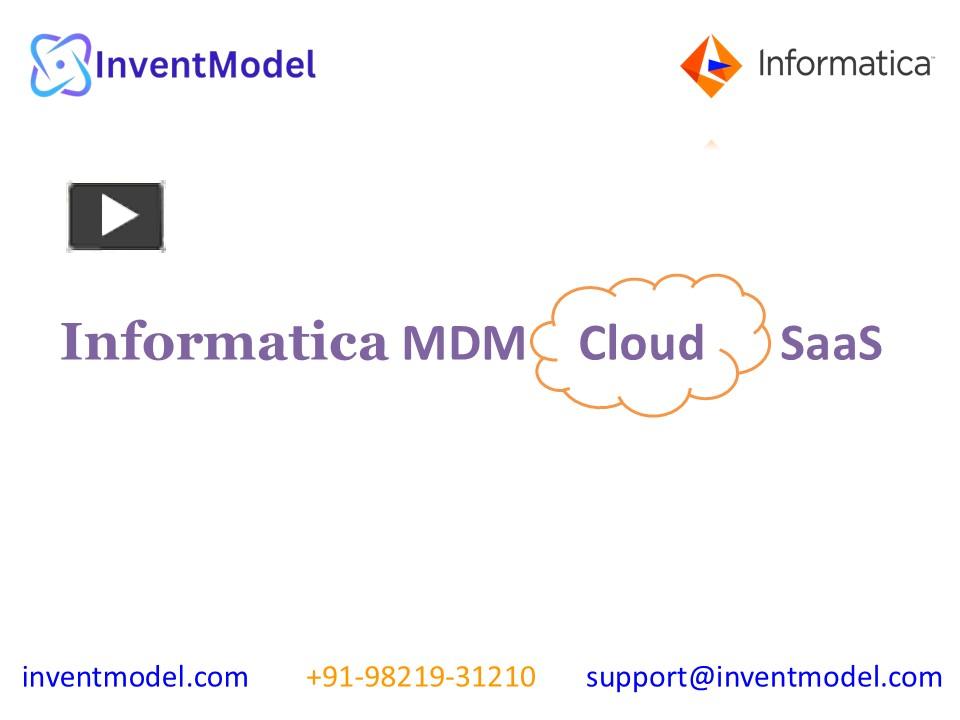 Informatica MDM SaaS Training | Events, Triggers, BPM and One-Step Approval Task Explained ...
