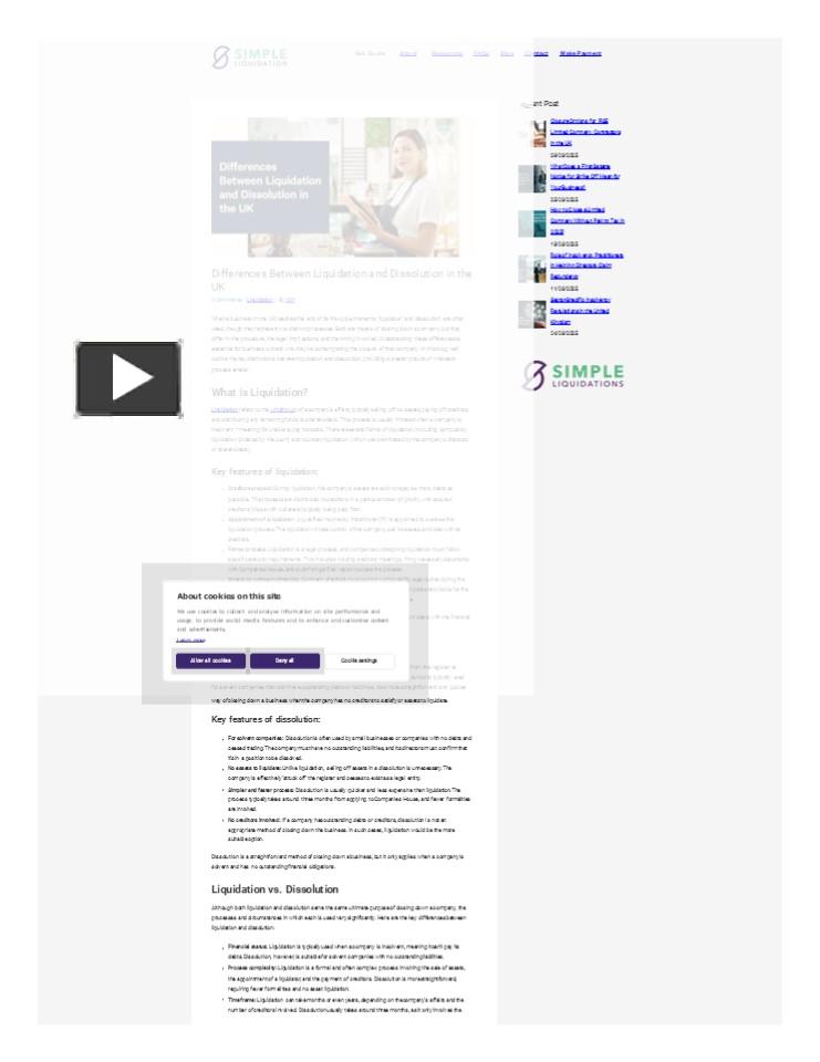 PPT – Differences Between Liquidation and Dissolution in the UK PowerPoint presentation | free ...