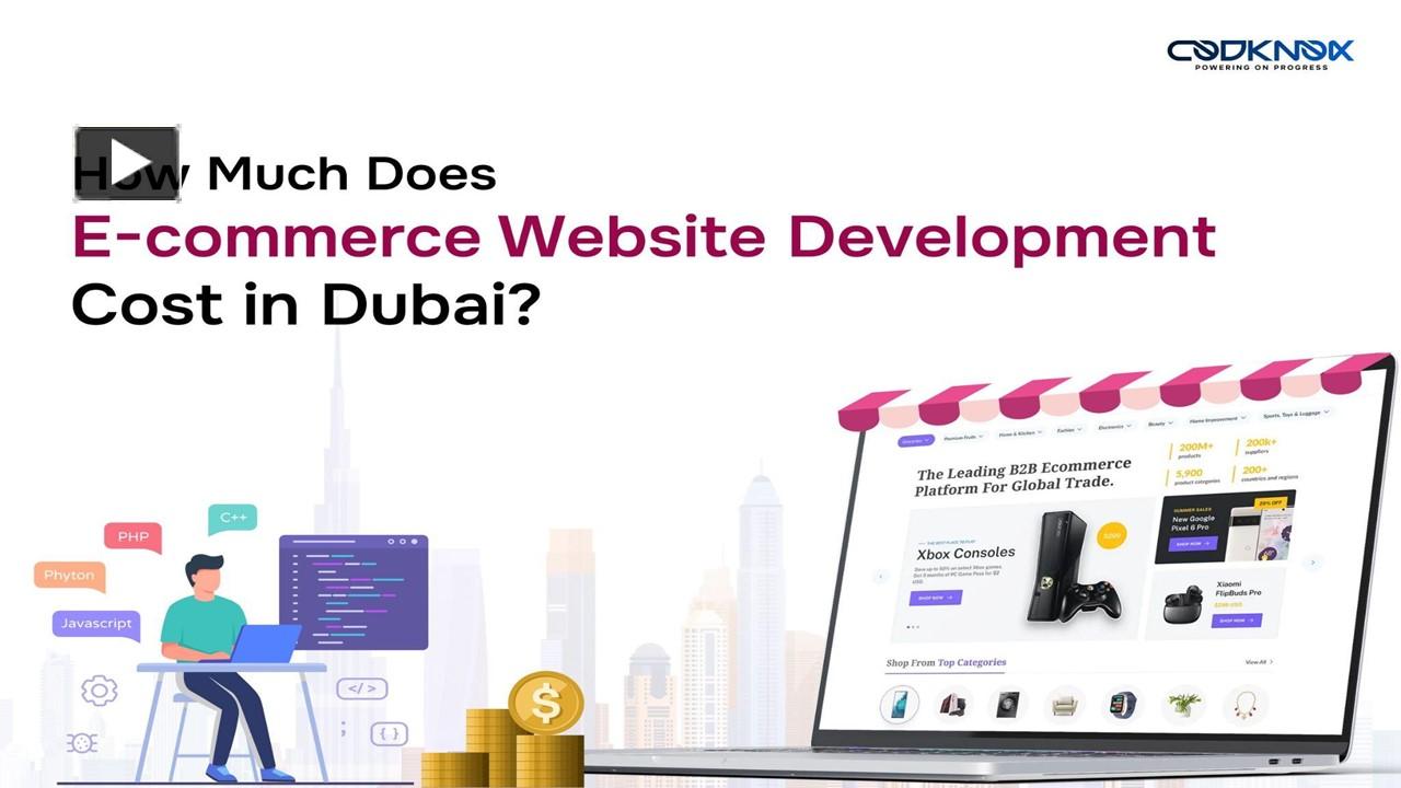 PPT – How Much Does E-commerce Website Development Cost in Dubai? PowerPoint presentation | free ...