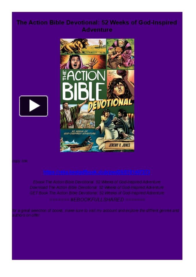 PPT – PDF READ ONLINE The Action Bible Devotional: 52 Weeks of God ...