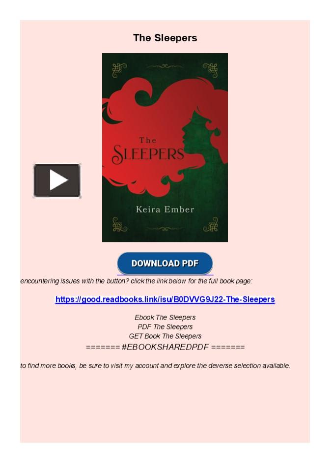 PPT – Kindle Book The Sleepers PowerPoint presentation | free to download - id: 9cbdb2-NjhiY