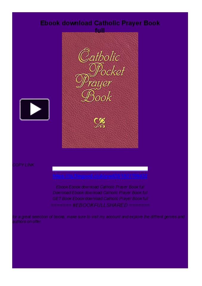 PPT – Ebook download Catholic Prayer Book full PowerPoint presentation | free to download - id ...