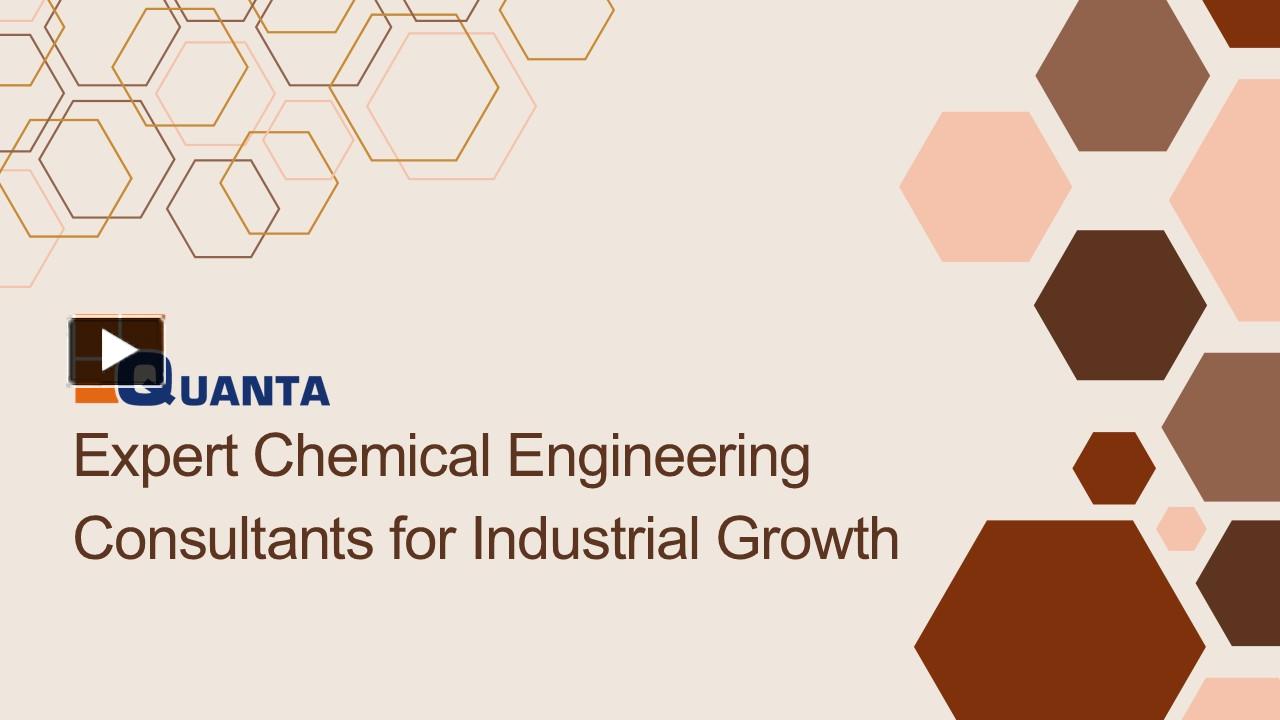 Expert Chemical Engineering Consultants for Industrial Growth presentation | free to download