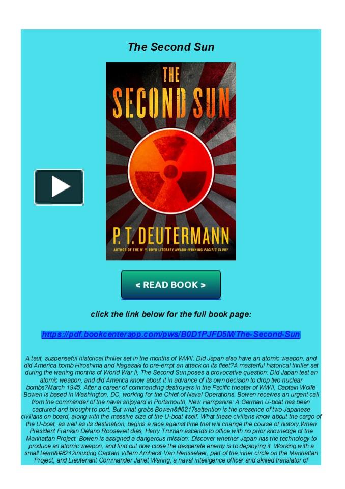 PDF The Second Sun presentation | free to download