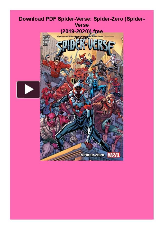 PPT – Download PDF Spider-Verse: Spider-Zero (Spider-Verse (2019-2020)) free acces PowerPoint ...