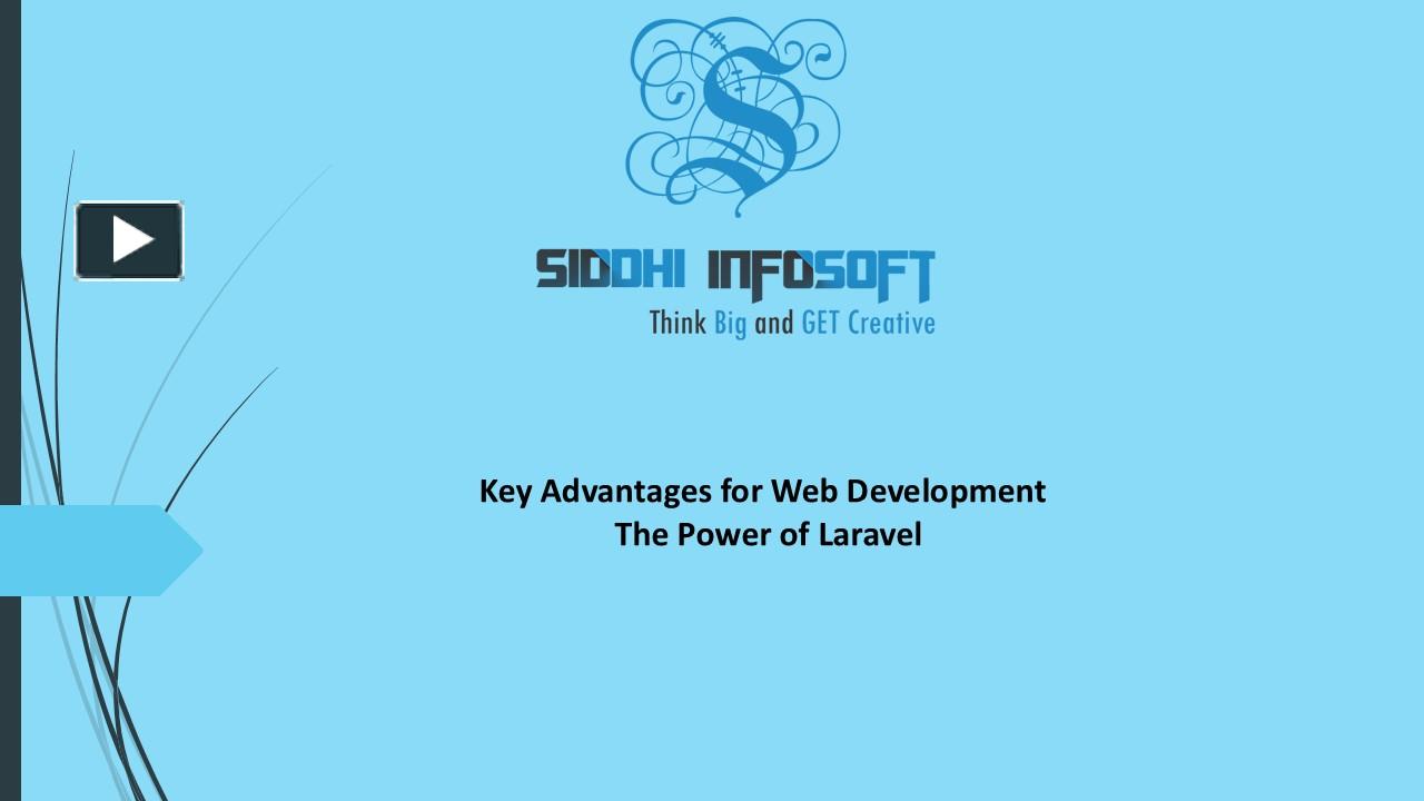 Ppt Laravel Key Advantage For Web Development Powerpoint Presentation
