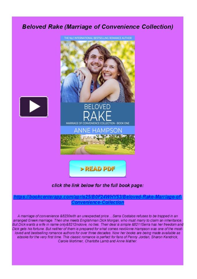 READ_ Beloved Rake (Marriage of Convenience Collection) presentation | free to download