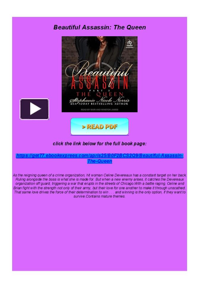 READ Beautiful Assassin: The Queen presentation | free to download