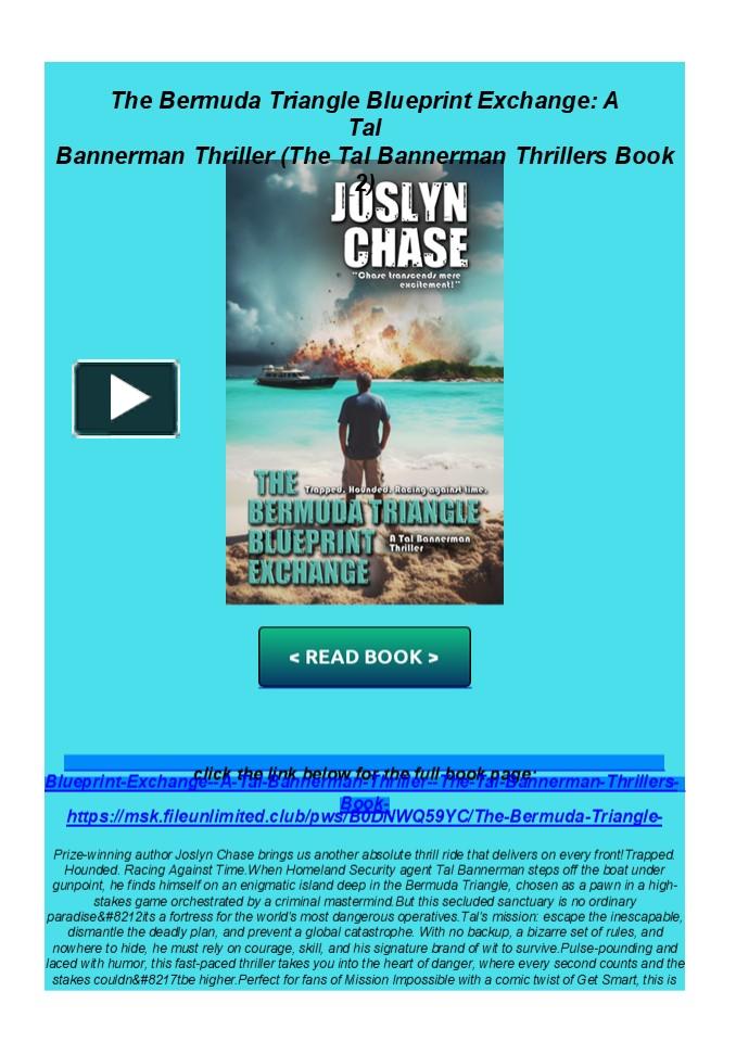 read pdf The Bermuda Triangle Blueprint Exchange: A Tal Bannerman Thriller (The Tal Bannerman ...