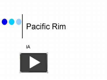 Pacific Rim presentation | free to view