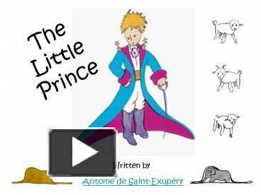PPT – The Little Prince PowerPoint presentation | free to view - id ...