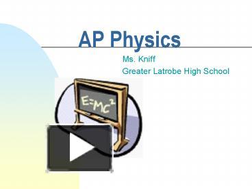 AP Physics presentation | free to view