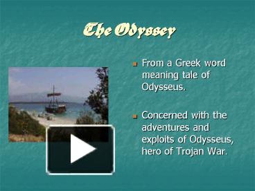The Odyssey presentation | free to download