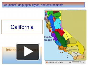 California presentation | free to view