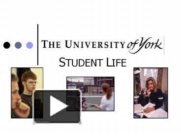 STUDENT LIFE presentation | free to view