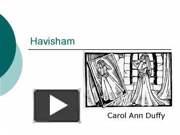 PPT – Havisham PowerPoint presentation | free to view - id: a9555-ZGNjO