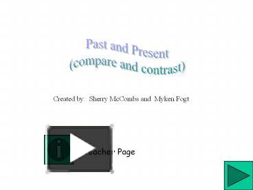 PPT – Past and Present PowerPoint presentation | free to view - id ...