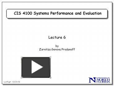 PPT – Lect5.ppt 022306 PowerPoint presentation | free to download - id: ace35-YzE5O