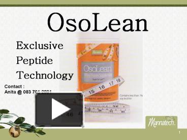 PPT – OsoLean PowerPoint presentation | free to view - id: ade08-OGQ0Z