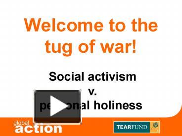 PPT – Welcome to the tug of war PowerPoint presentation | free to view ...