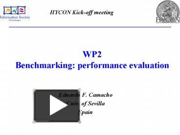PPT – WP2 Benchmarking: performance evaluation PowerPoint presentation | free to view - id ...
