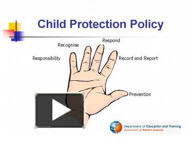 PPT – Child Protection Policy PowerPoint presentation | free to view ...