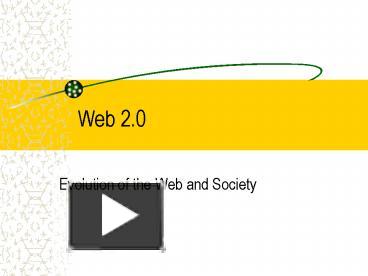 Web 2'0 presentation | free to view