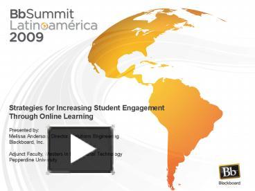 Strategies for Increasing Student Engagement Through Online Learning ...