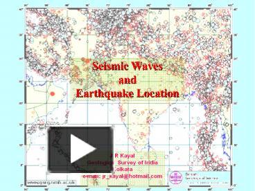 Seismic Waves presentation | free to download