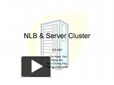 PPT – NLB PowerPoint presentation | free to view - id: c48ea-ZDc1Z