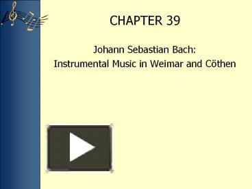 PPT – Johann Sebastian Bach: PowerPoint presentation | free to view ...