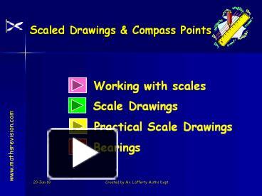 Scaled Drawings presentation | free to download