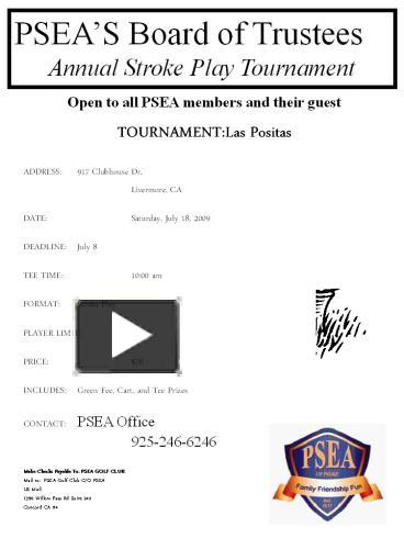 PSEA presentation | free to download