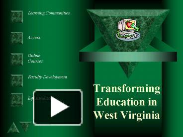 PPT – Transforming Education in West Virginia PowerPoint presentation ...