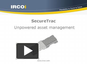 PPT – SecureTrac PowerPoint presentation | free to view - id: d610d-ZDc1Z