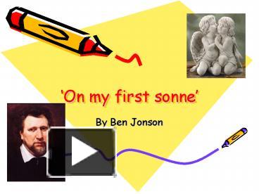 On my first sonne presentation | free to view