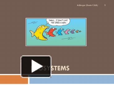 Grade 9 - Ecosystems presentation | free to download