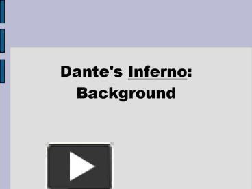 PPT – Dante's Inferno: PowerPoint presentation | free to view - id ...