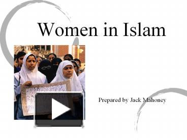 Women in Islam presentation | free to download