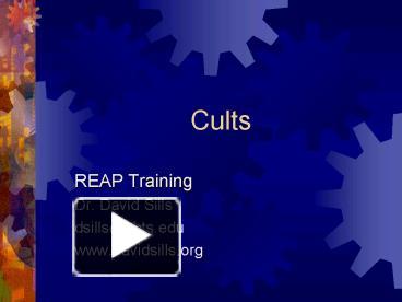 PPT – Cults PowerPoint presentation | free to view - id: e8c5e-ZDc1Z