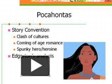 Pocahontas presentation | free to view