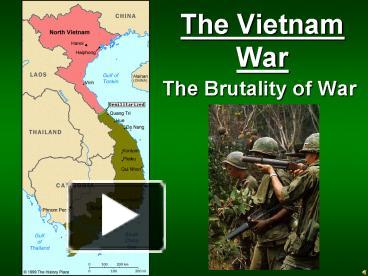 The Vietnam War presentation | free to view