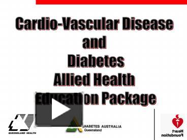 PPT – CardioVascular Disease PowerPoint presentation | free to view ...
