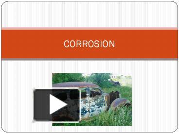 Science 9 - Corrosion presentation | free to download