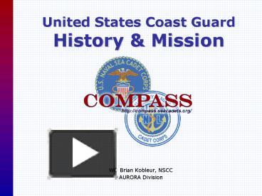 United States Coast Guard History presentation | free to view