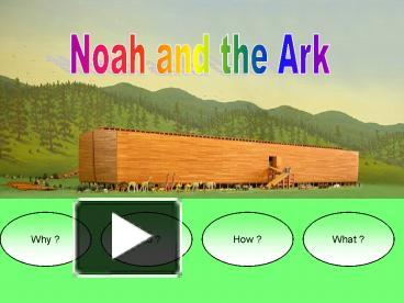 Noah and the Ark presentation | free to view