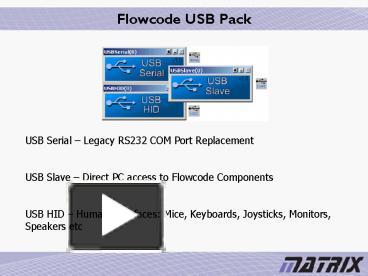 Flowcode USB Pack presentation | free to view