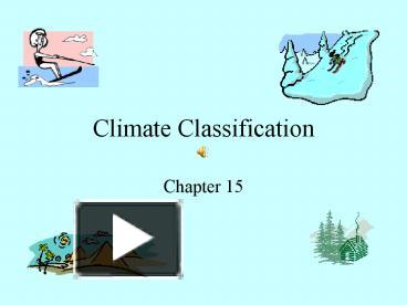Climate Classification presentation | free to view