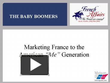 THE BABY BOOMERS presentation | free to view